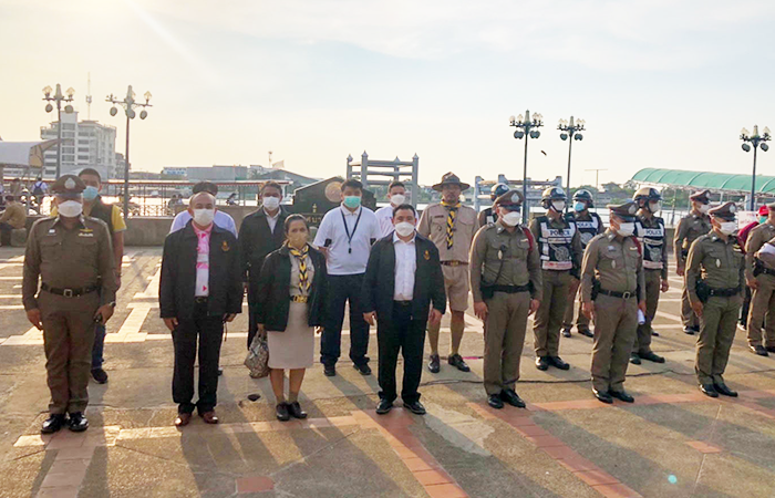 โรงเรียนรัตนาธิเบศร์ - ข่าวกิจกรรม - การออกตรวจ ดูแล เฝ้าระวัง เนื่องในเทศกาลลอยกระทง 2565